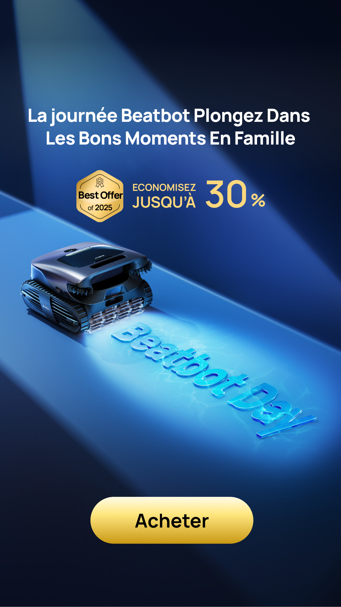 Beatbot | Robot de piscine sans fil,aspirateur et skimmer – Beatbot FR